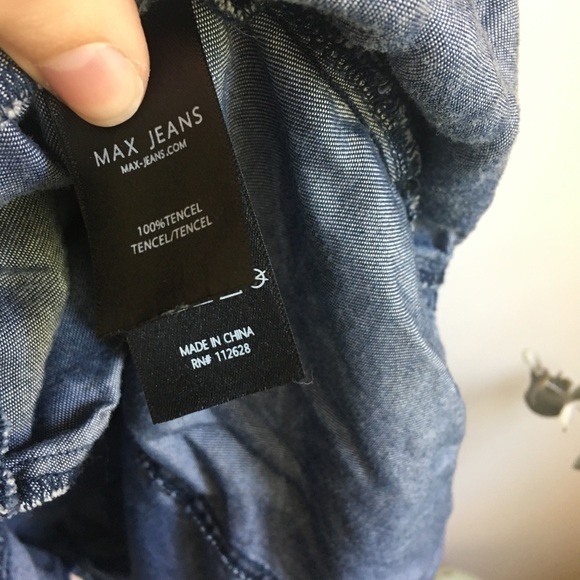 Max Jeans | Dresses | Max Jeans Denim Dress M | Poshmark